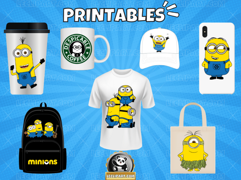 Minions SVG Bundle Cut Files for Cricut and Silhouette
