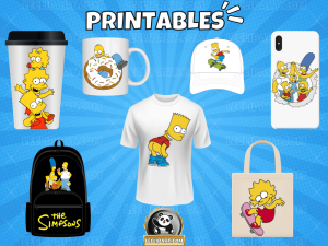 The Simpsons SVG Bundle Cut Files for Cricut and Silhouette