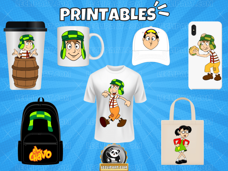 El Chavo Del Ocho SVG Bundle Cut Files for Cricut and Silhouette