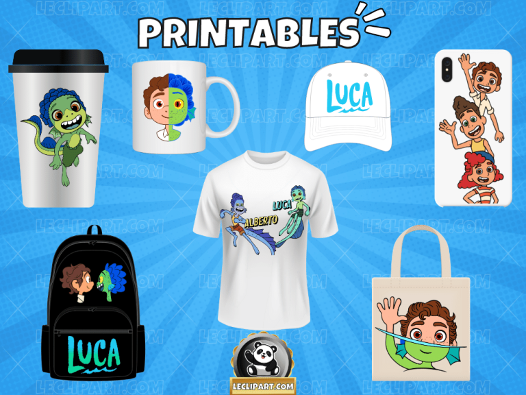 Luca SVG Bundle Cut Files for Cricut and Silhouette