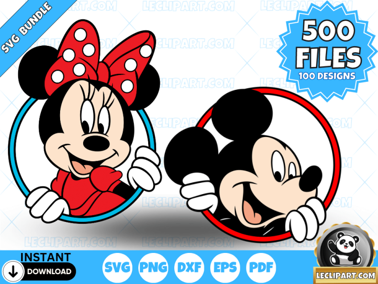 Bluey SVG Bundle Cut Files for Cricut and Silhouette