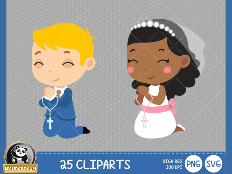 Cute First Communion SVG Collection Cut Files for Cricut and Silhouette