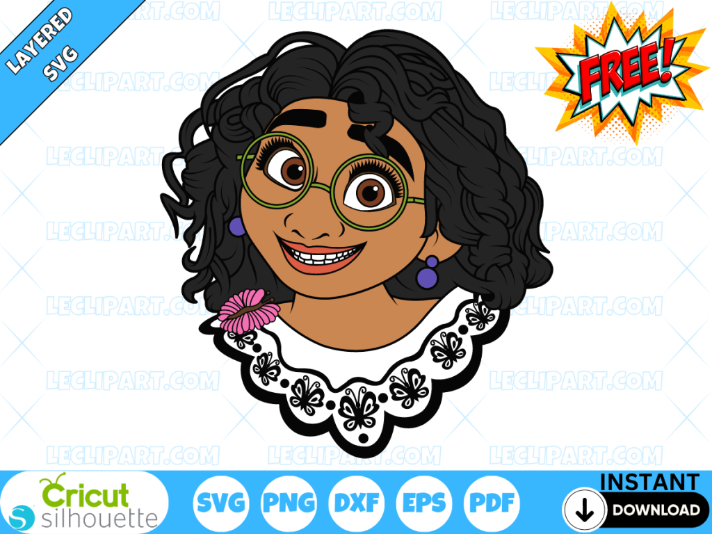 FREE Encanto SVG Cut File for Cricut and Silhouette