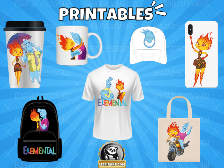 Disney Elemental SVG Bundle Cut Files for Cricut Silhouette