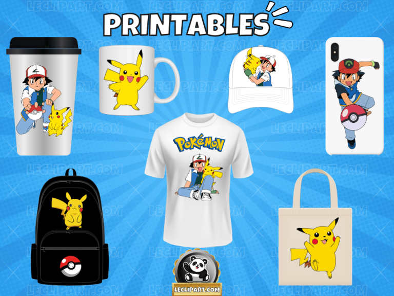 Pokémon SVG Bundle Cut Files for Cricut - Silhouette