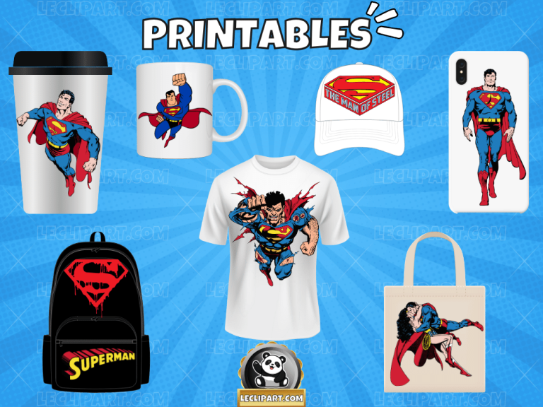 Superman SVG Bundle Cut Files for Cricut - Silhouette